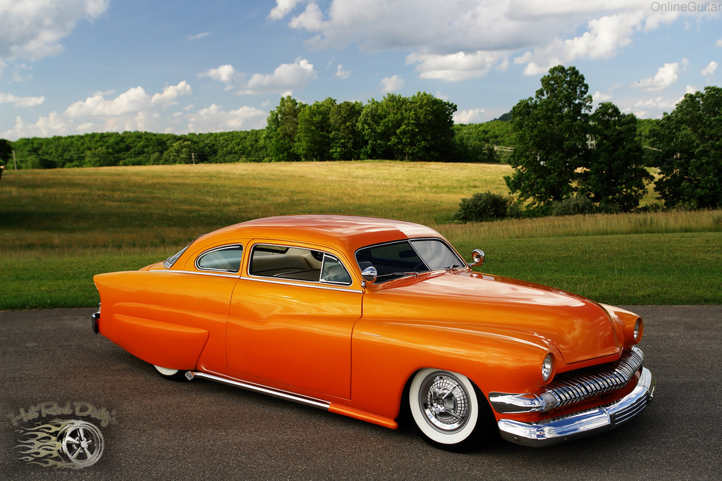 Slammed 1951 Chop Top Merc Mercury Kustom Beautiful The H A M B