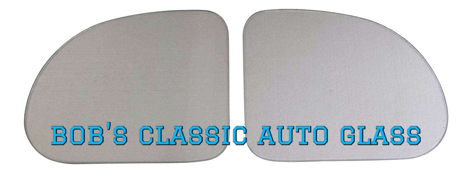 1937 1938 1939 1940 Ford Coupe Back Glass Pair NEW Auto 2pc Rear Flat ...