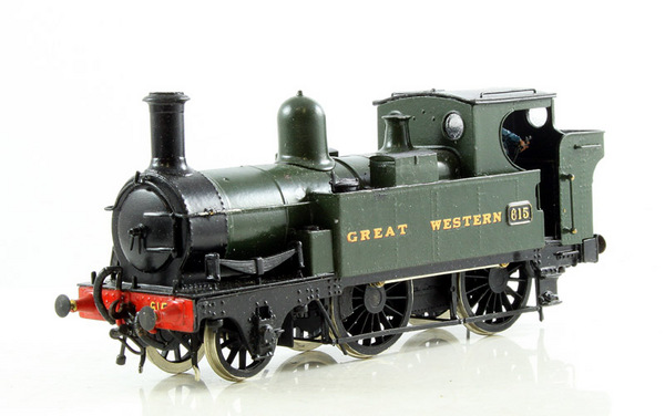 OO GAUGE KIT BUILT GWR 2-4-0 TANK LOCOMOTIVE #615 | eBay
