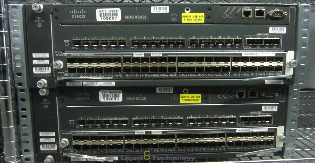 Cisco MDS 9222i Chassis 8GB Switch DS-C9222i-K9 w/ DS-X9248-48K9 | eBay