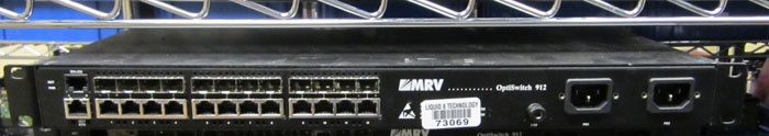 MRV OptiSwitch 912 8RJ45 OS912-AC-2 Metro Ethernet Demarcation Device ...