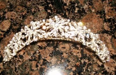 Bridalsbest : Bridal Tierra crown headpiece pronovias TP-852 $295.-