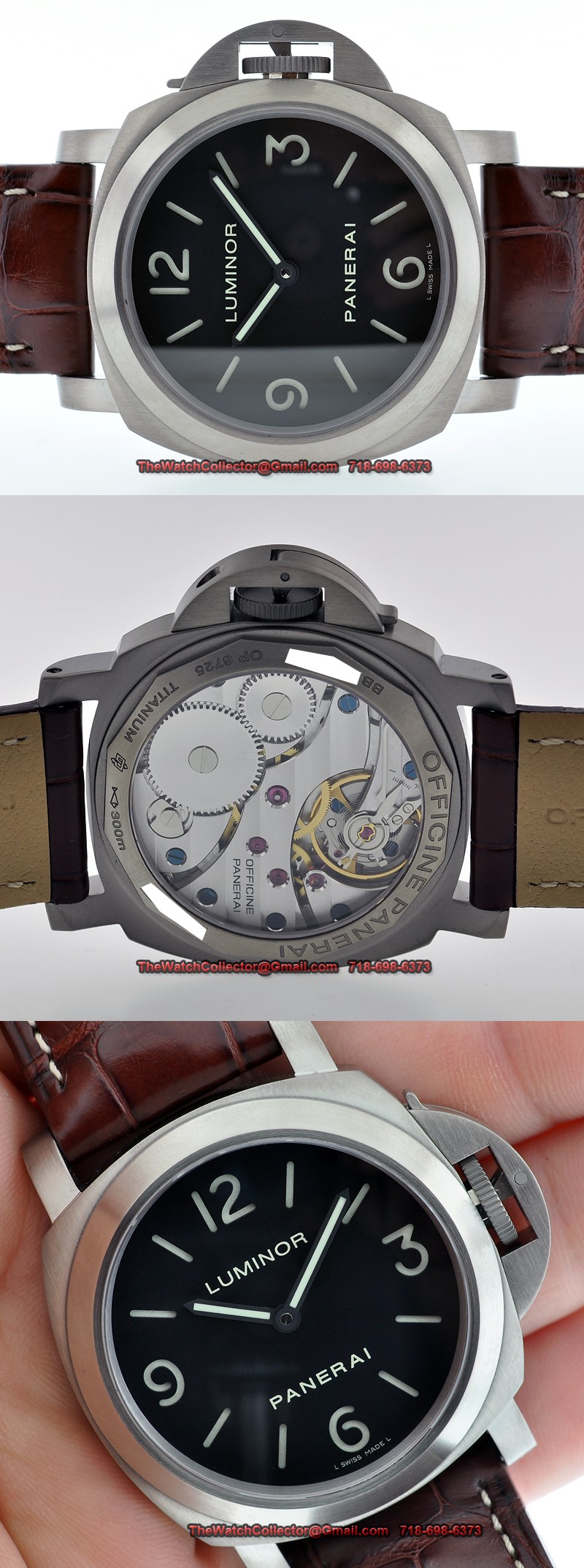 Panerai pam176 luminor titanium 44mm pam 176 brand new | WatchUSeek ...