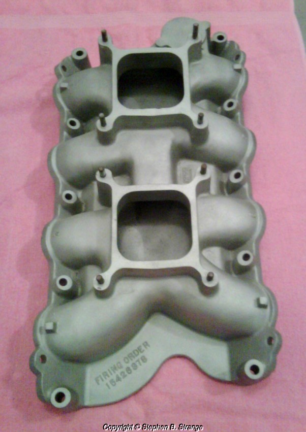 NOS FoMoCo Boss 429 dual-quad factory lightweight aluminum intake ...