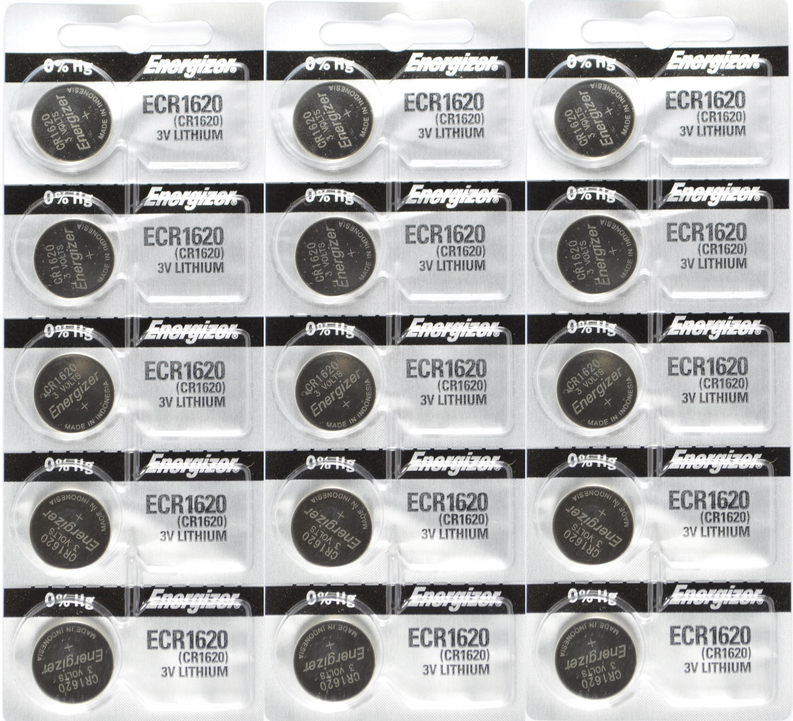 15 pcs 1620 Energizer Watch Batteries CR1620 CR 1620 Lithium Battery 0 ... 15 pcs 1620 Energizer Watch Batteries CR1620 CR 1620 Lithium Battery 0 ...