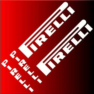 Speed Shop Decals : Pirelli Decal sticker set swingarm fork fairing sponsor