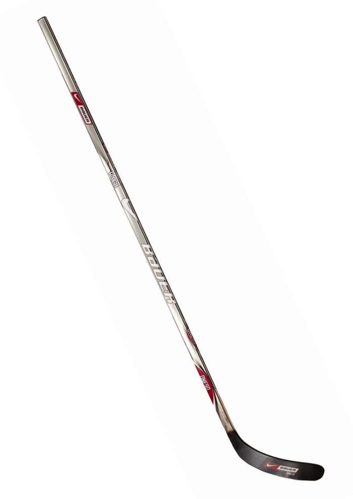 Nike Bauer One90 Chrome Intermeadiate Ice Hockey Stick Right curve ...
