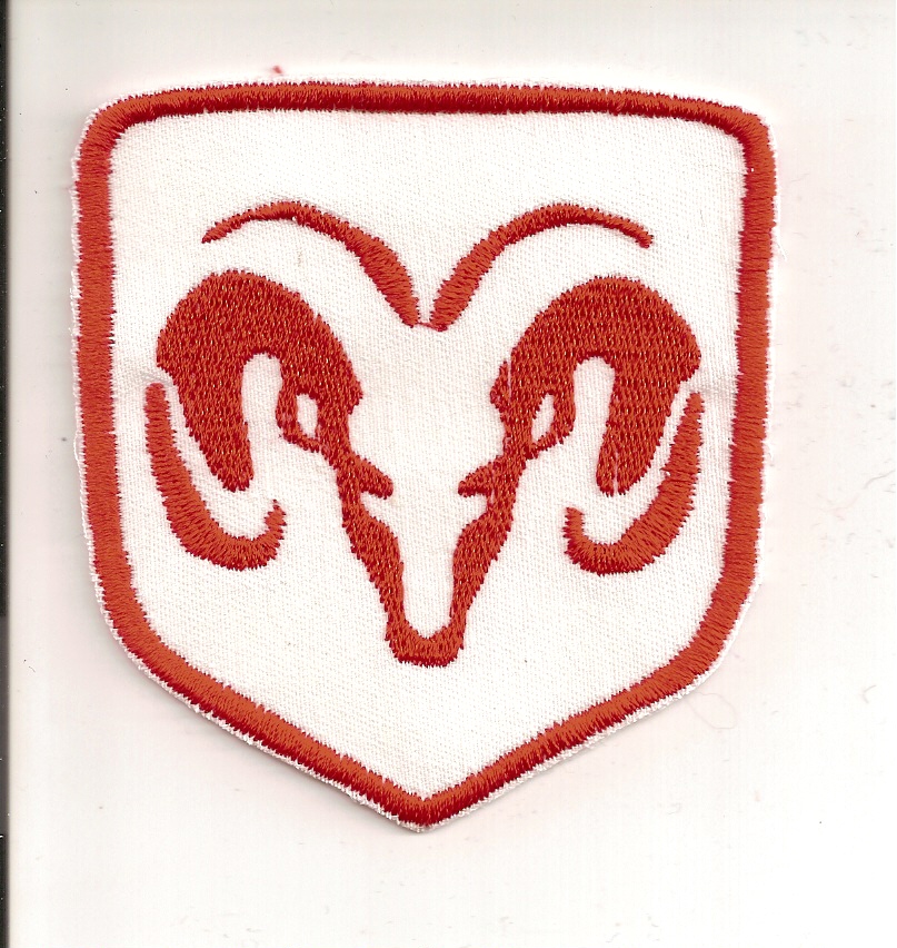 D&S Embroidered Patches : Dodge Ram Patch