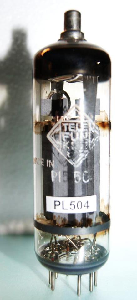 PORTUGALRADIO : VACUUM TUBE PL504 TELEFUNKEN