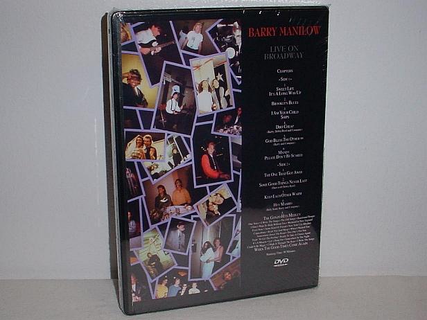 Frank's Elvis Items II : Barry Manilow Live on Broadway (1991) DVD