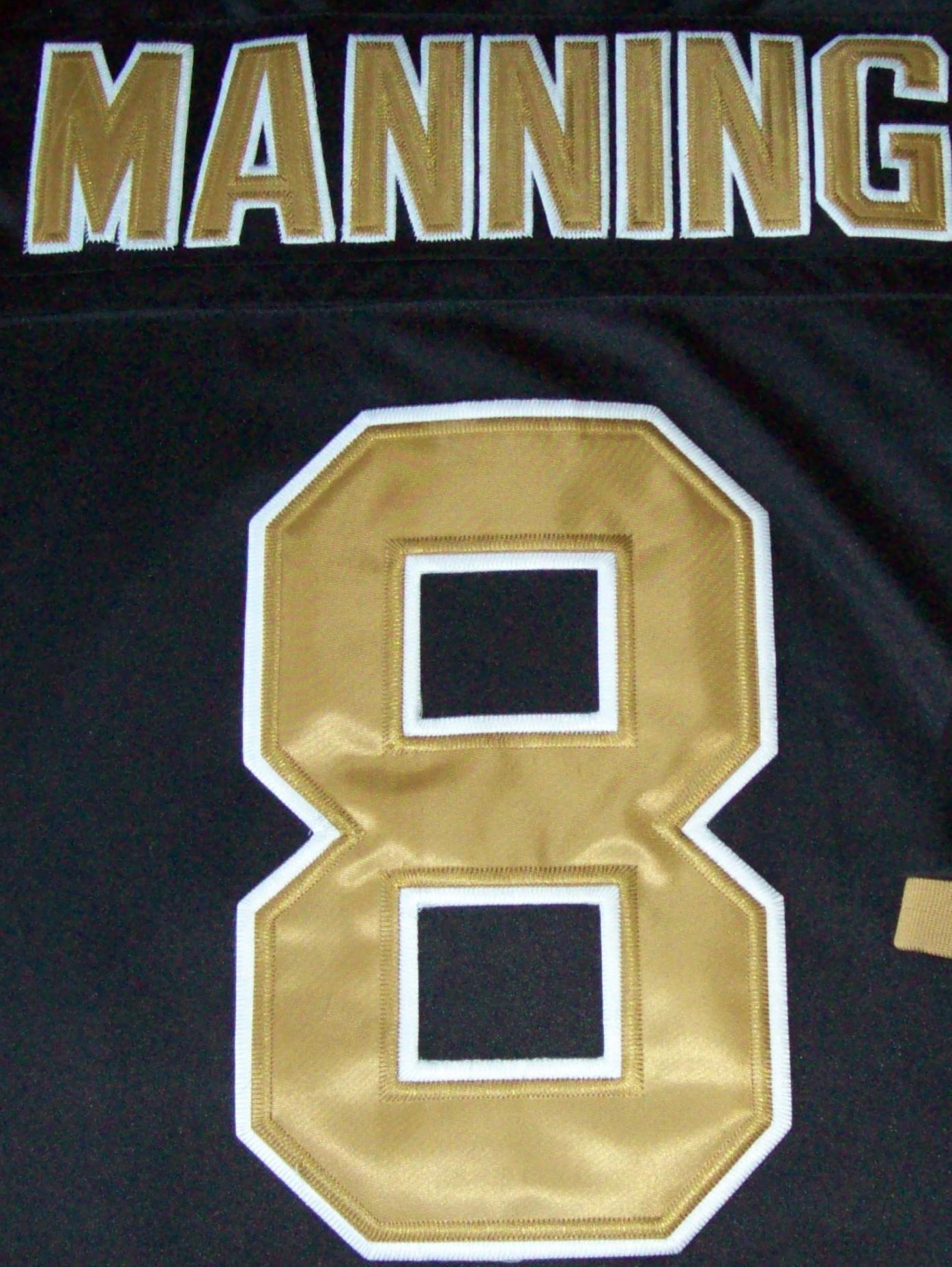 pacjersey : Archie Manning 1971 New Orleans Saints Mitchell and Ness Jersey