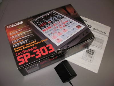 tatepederson : SP-303 Dr. Sample Roland Boss Digital Sampler w/ Manual