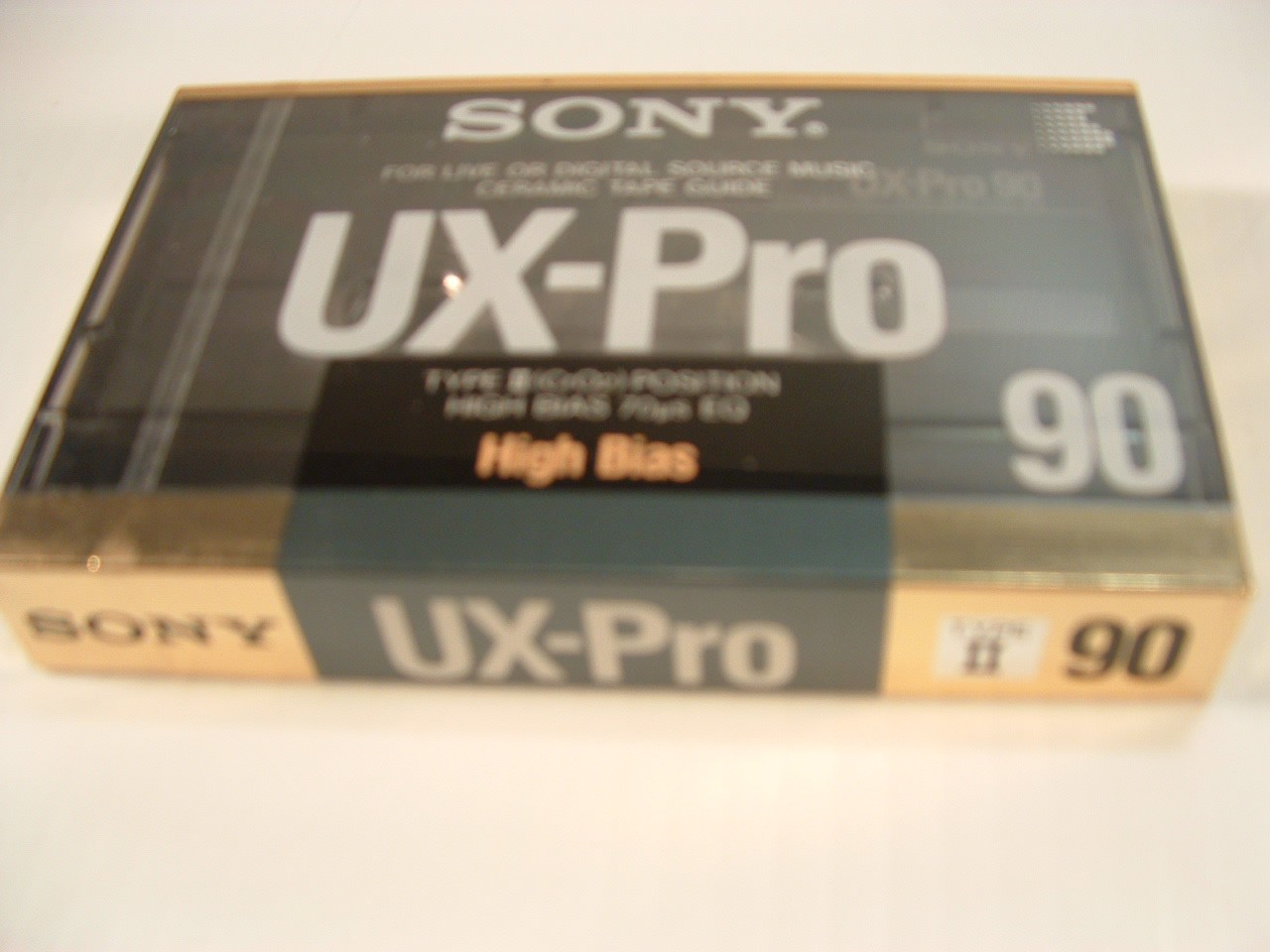 my-vinyl-lp : SONY UX-PRO 90 HIGH BIAS TYPE II CASSETTE NEW