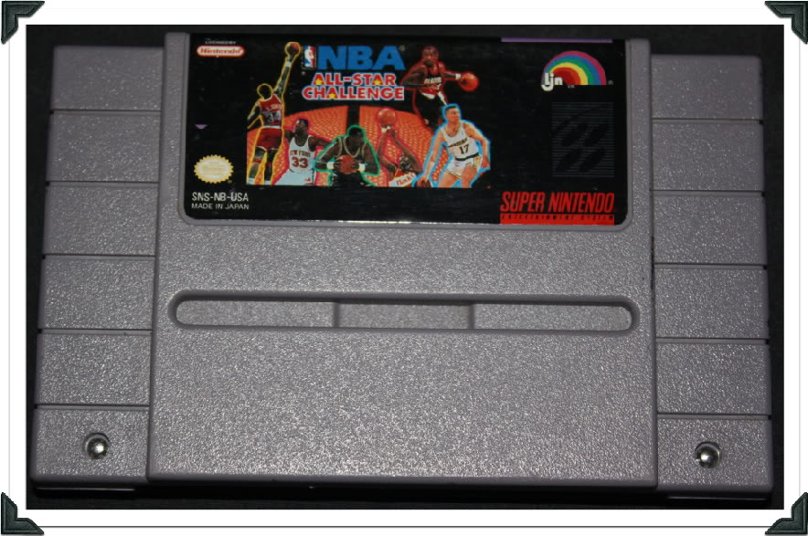 The Collectors Corner : NBA All-Star Challenge (Super Nintendo 1992 ...