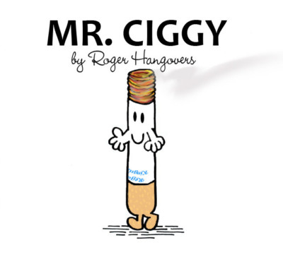 distilleddesigns : Funny Collectable Mr Men Style Keyring Mr Ciggy