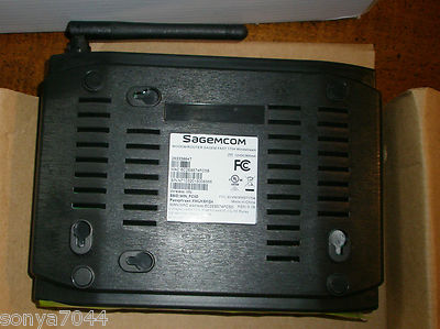 vintagenow : Windstream Sagemcom 1704 Fast DSL ADSL2 Wi-Fi Wireless Router/Modem NIB