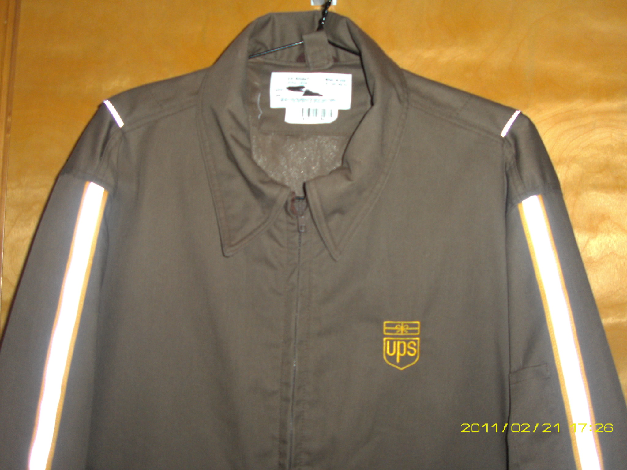 Things 4 Fun : UPS United Parcel Service Work Jacket Coat XL Xlarge 46-48