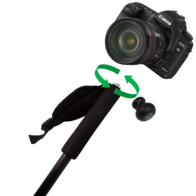 rice power : Folding Walking Hiking Stick Pole Camera DSLR Monopod