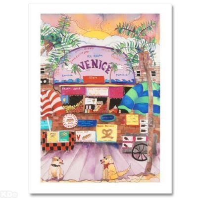 CrossLight Art, LLC : LINNEA PERGOLA "VENICE BEACH" LE HAND SIGNED ...