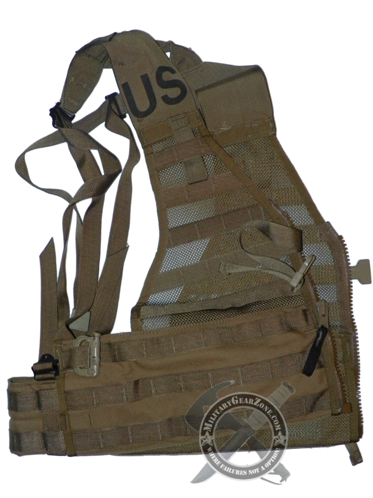 New Coyote USMC MOLLE FLC Military Tacitcal Survival Vest Fighting Load ...