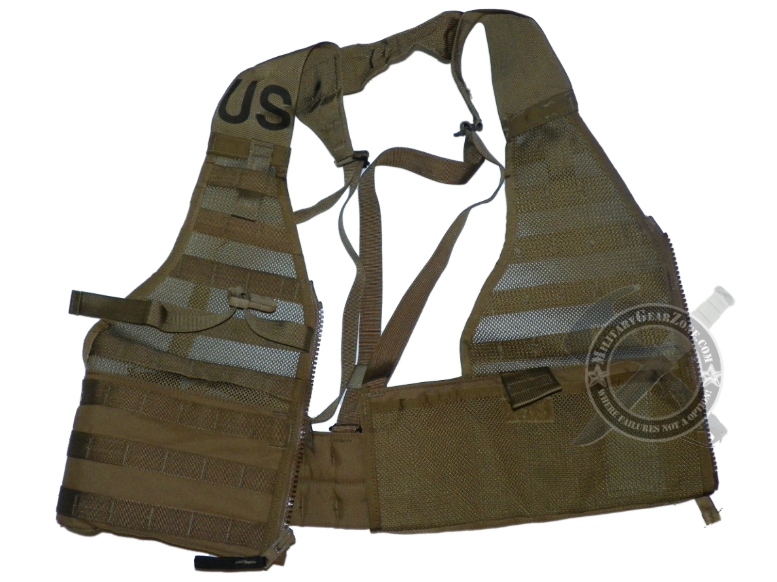 New Coyote USMC MOLLE FLC Military Tacitcal Survival Vest Fighting Load ...