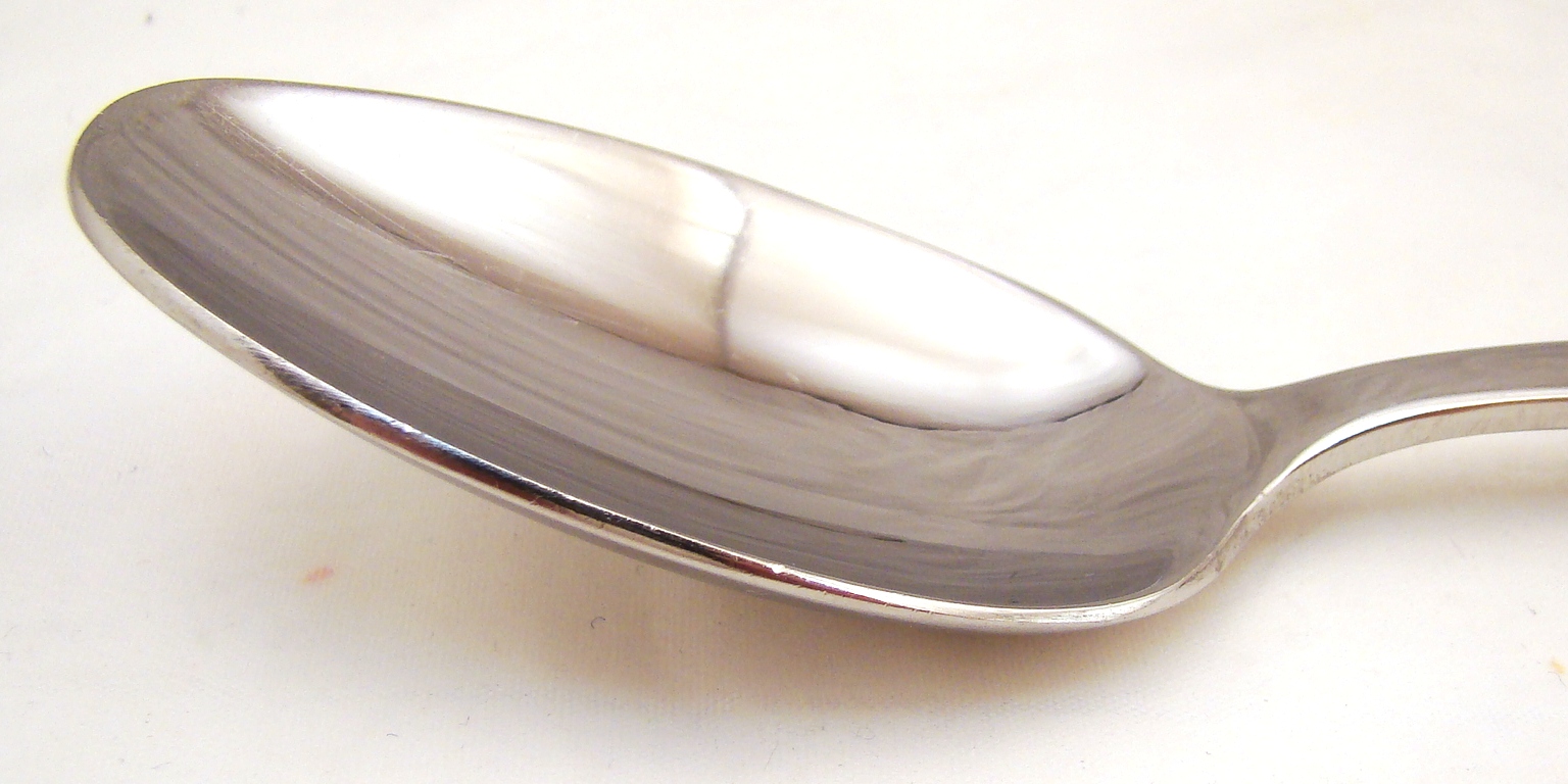 International 18 10 Stainless Steel Ins472 Lot Of 2 Oval Soup Spoons 7