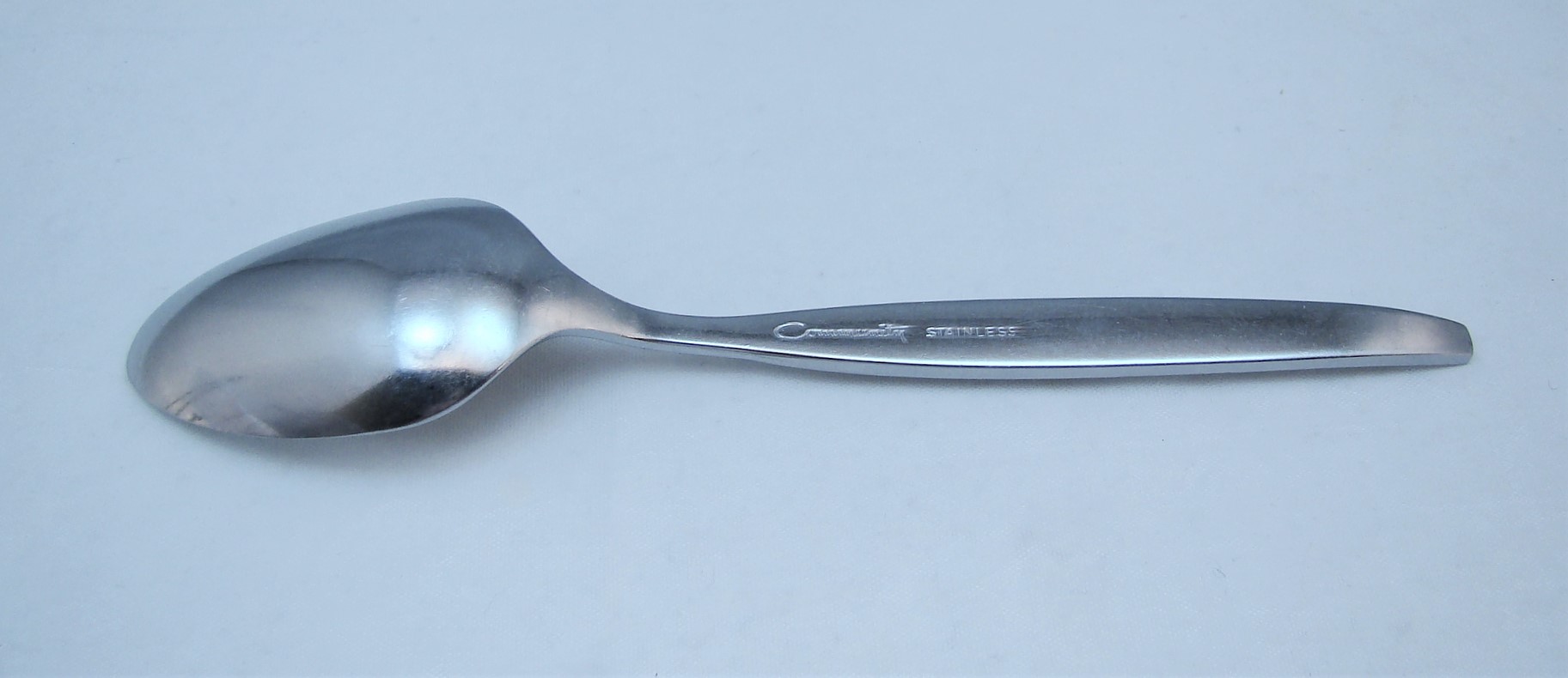 Oneida Community Stainless Steel FROSTFIRE Teaspoon(s) Monogram W or M ...
