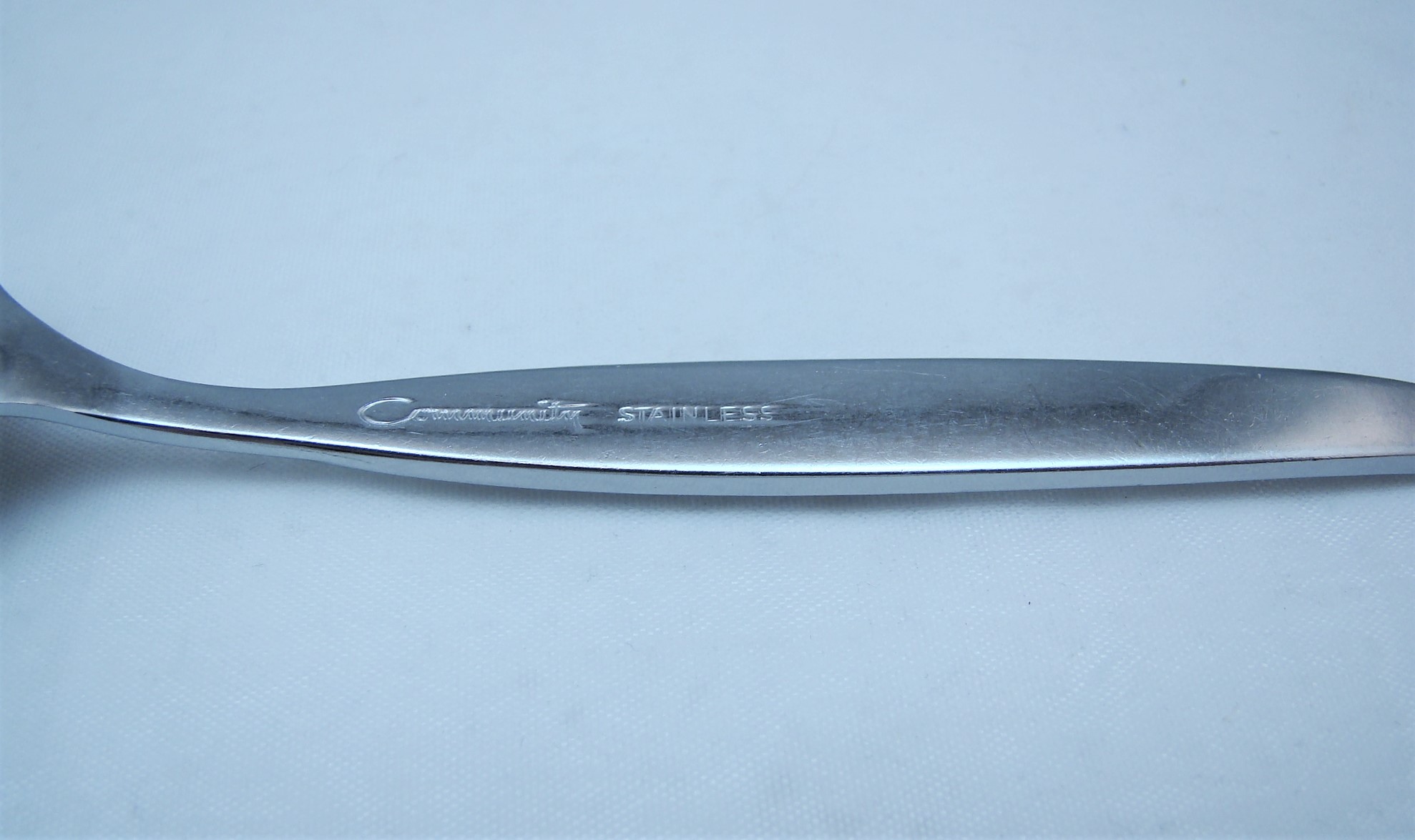 Oneida Community Stainless Steel FROSTFIRE Teaspoon(s) Monogram W or M ...