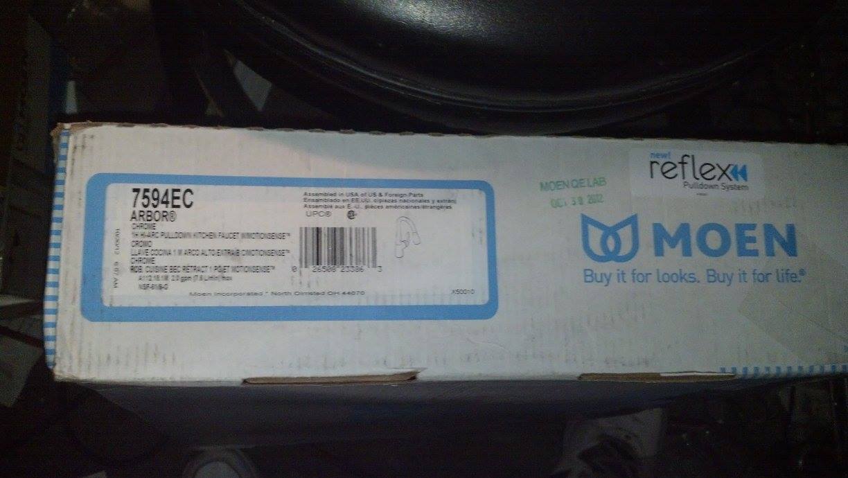 MOEN 7594EC Arbor MotionSense Single-Handle Pull-Down Sprayer Kitchen ...