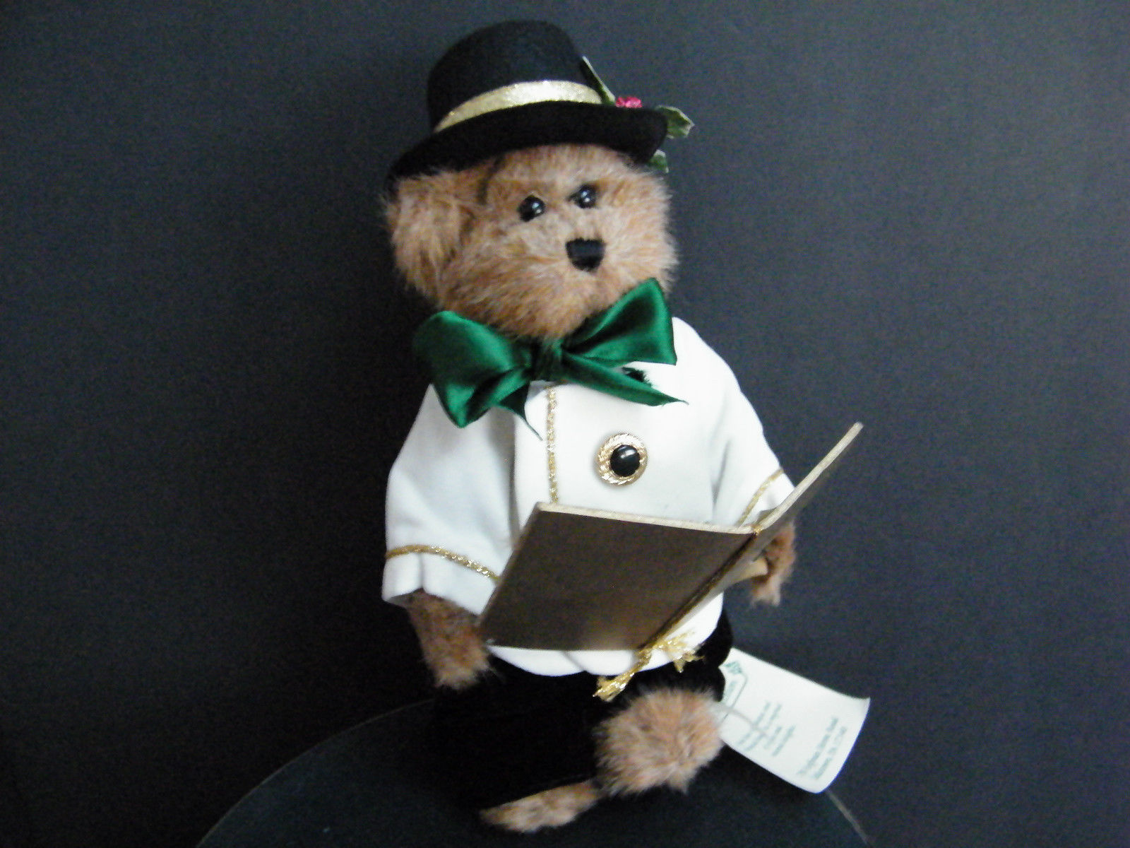 Boyds Bears- Judith G Collection- 9" Boy Caroling Bear - #CB27 -NWT ...