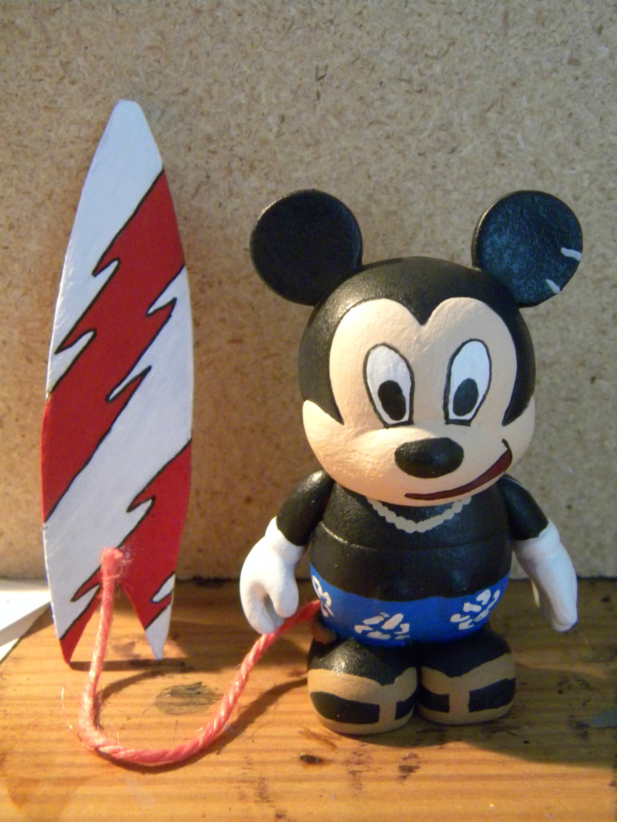 3" Polynesian Themed 3-pc Set, Hula Girl Minnie; Surfer Mickey; Fire ...