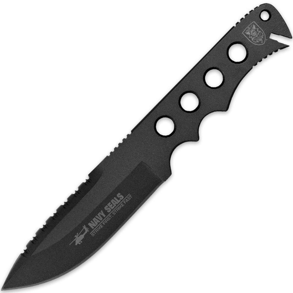 SOA Navy Seals Combat Fighting Knife, w/Sheath, Matthaei Sports