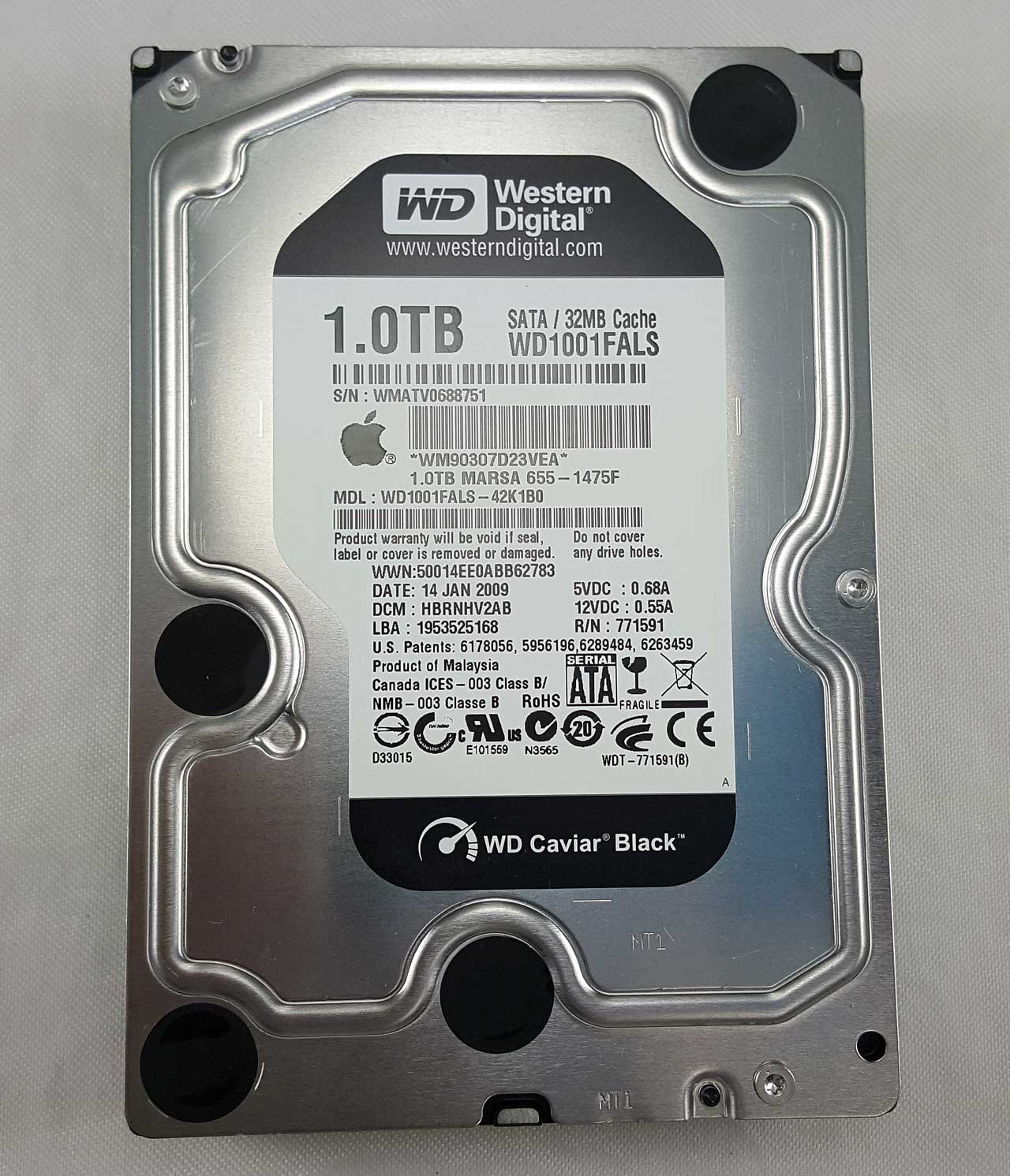 Apple Western Digital Caviar Black 1TB 7200RPM 3.5 Apple Western Digital Caviar Black 1TB 7200RPM 3.5