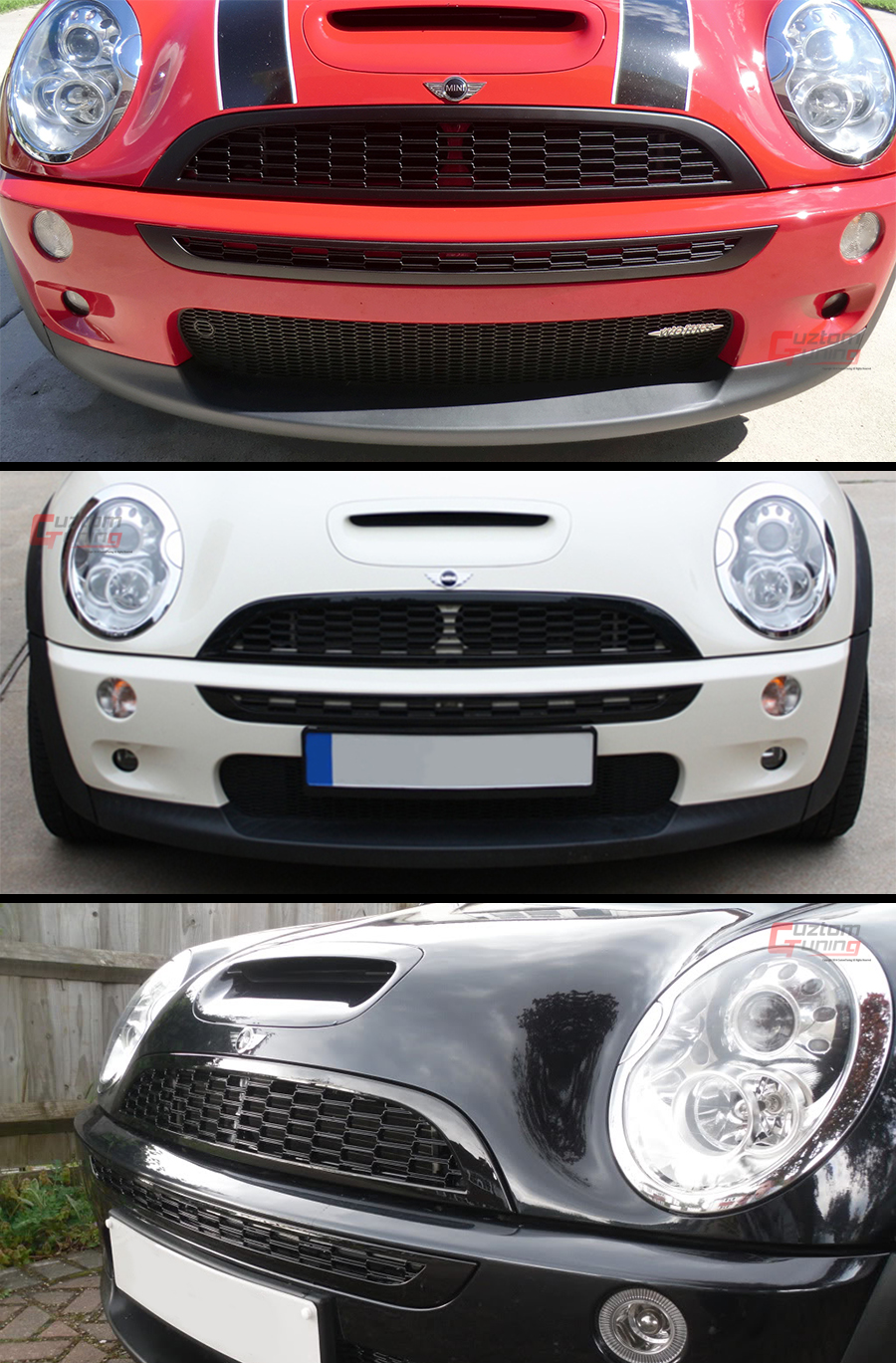 Para 01-06 Mini Cooper R50 R52 R53 Delantero Superior Inferior ...