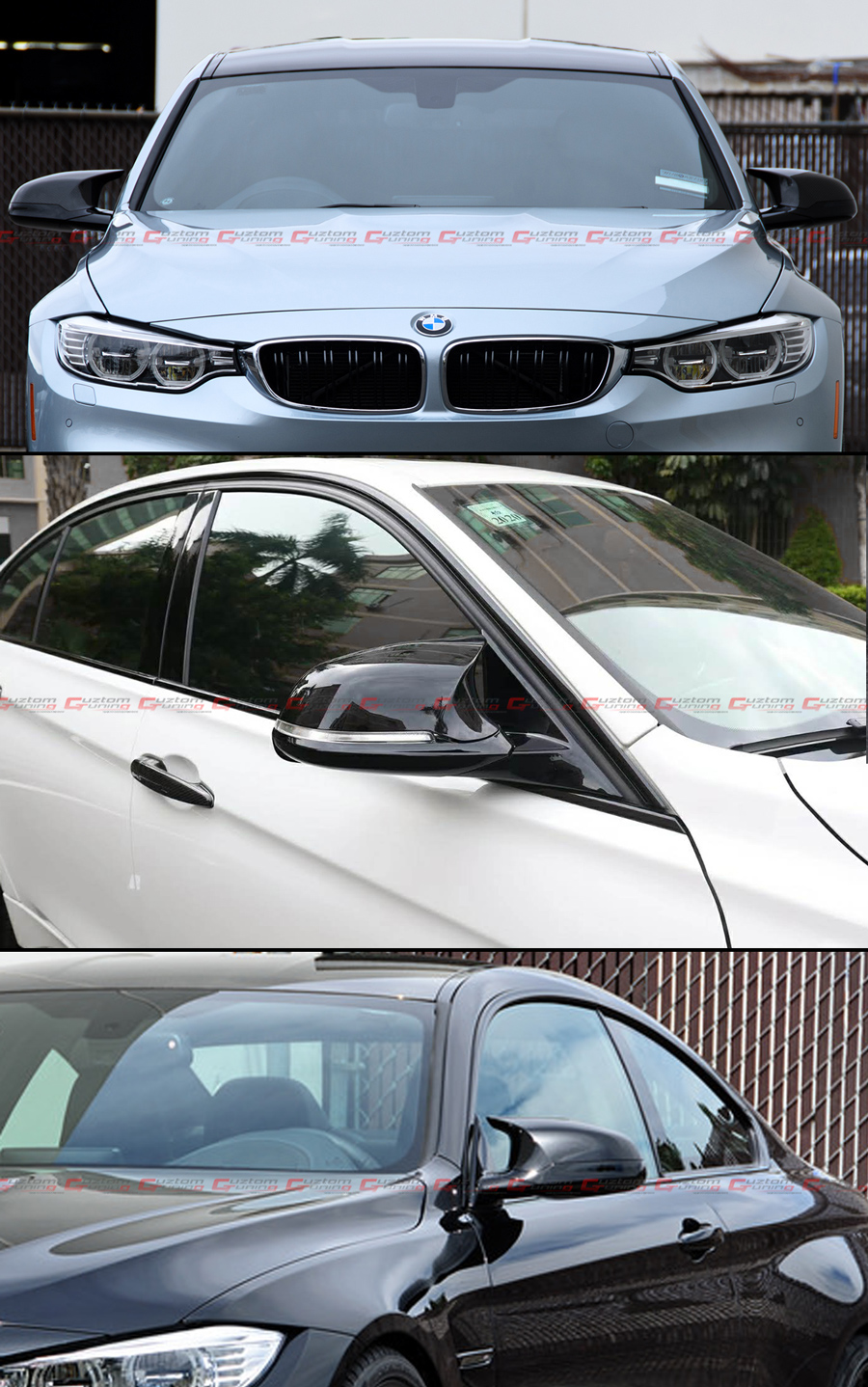 TRUE M4 SIDE MIRROR FULL HOUSING ASSEMBLY FOR BMW F22 F30 F32 F33 F36 ...