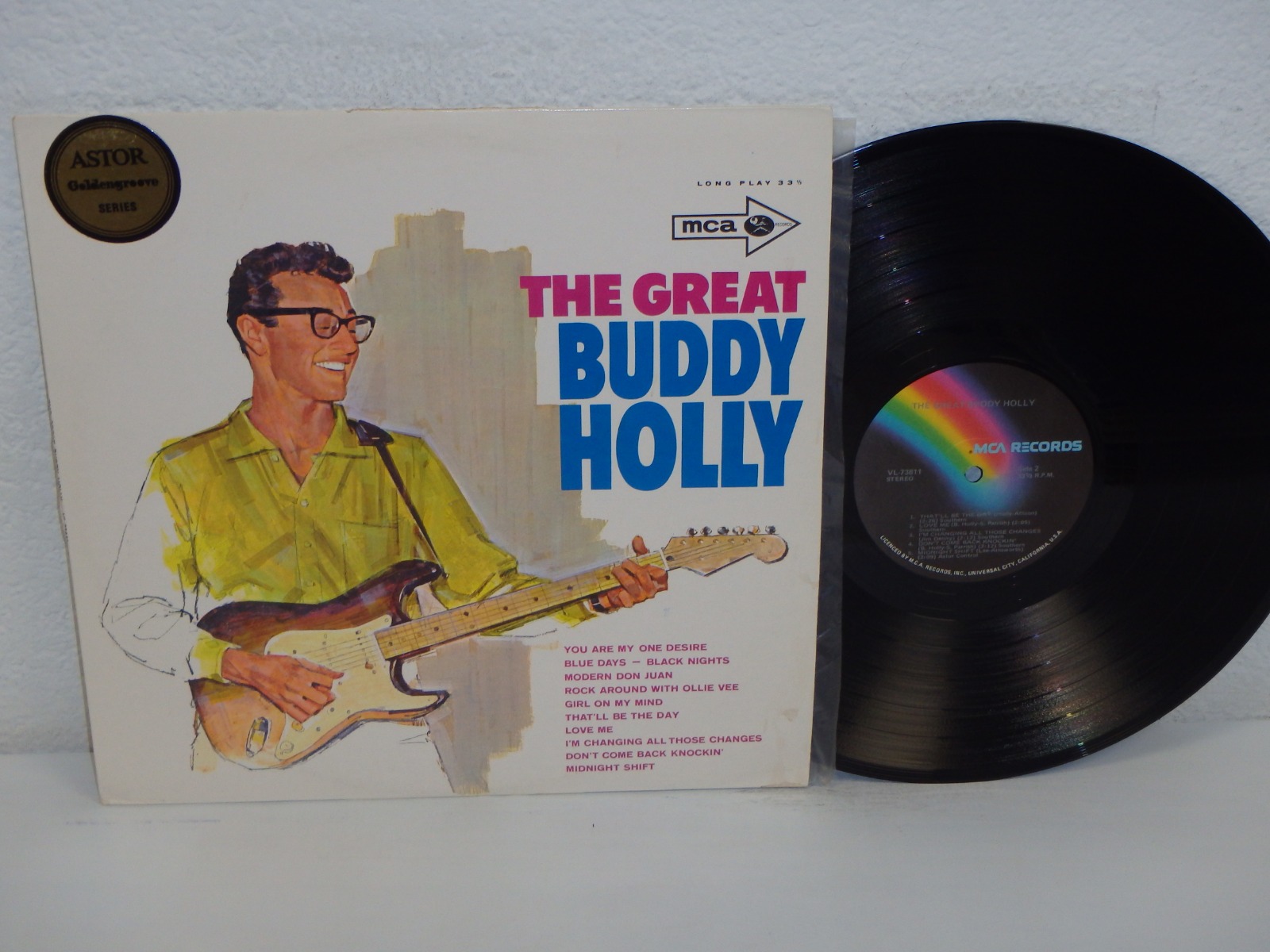 BUDDY HOLLY The Great Buddy Holly Australia LP MCA Records VL 73811 | eBay