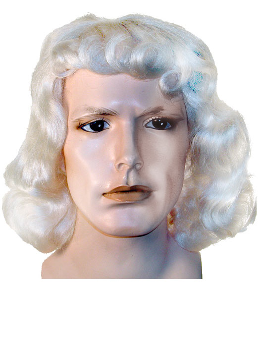 Quaker William Penn Oats Colonial Wig 17th Century Lacey Costume | eBay