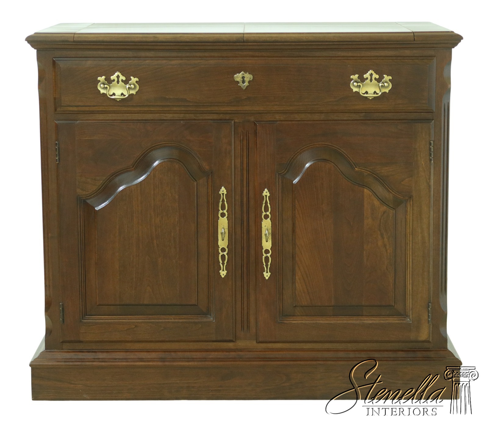54150EC: PENNSYLVANIA HOUSE Flip Top Cherry Server, Stenella Antiques ...