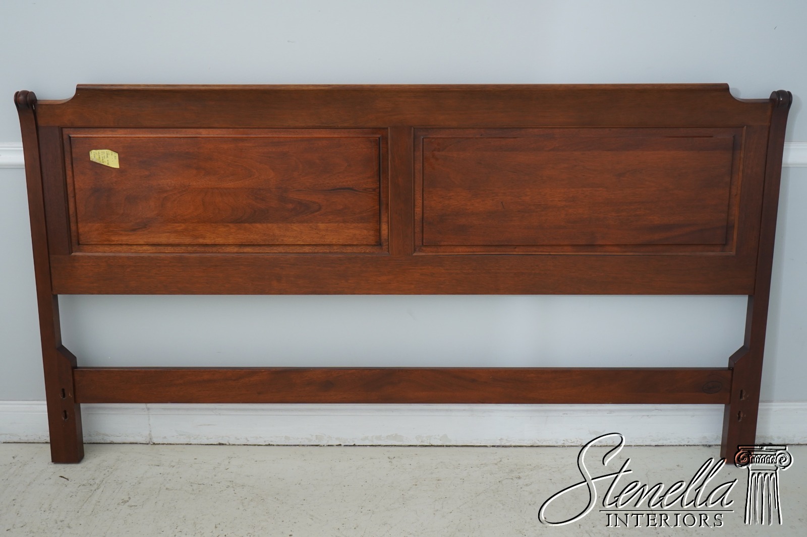 63415EC: STICKLEY King Size Mahogany Bed Headboard, Stenella Antiques ...