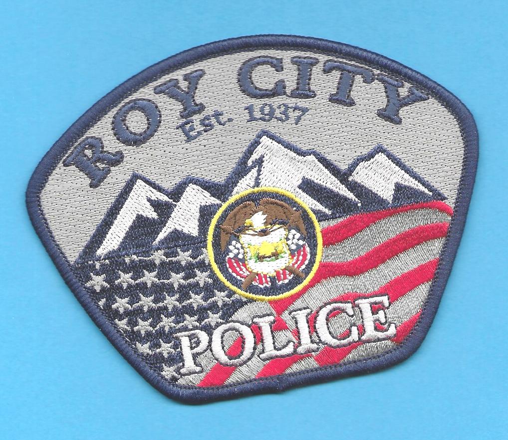UTAH- NICE LOOKING- ROY CITY POLICE DEPT- WEBER COUNTY- NORTHERN UTAH ...