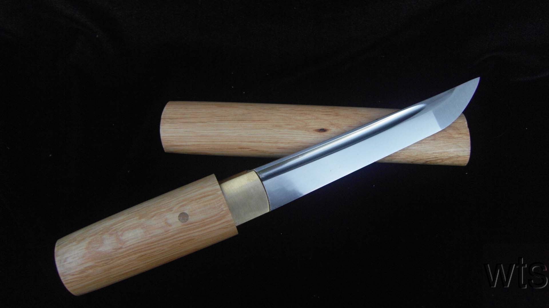 Hand Forged Japanese Sword Short Tanto Sword Sharp | eBay
