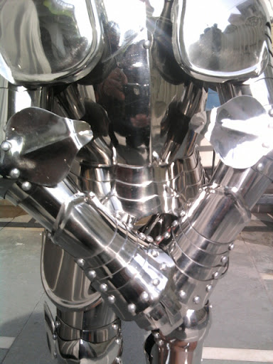 COLLECTABLES MEDIEVAL MILITARIA FULL BODY ARMOR + helmet 64CM HEIGHT ...