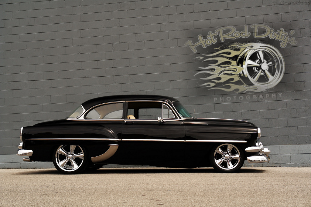 1954 Chevrolet Bel Air/150/210 Slammed Restomod 3100 Hot Rod Patina ...