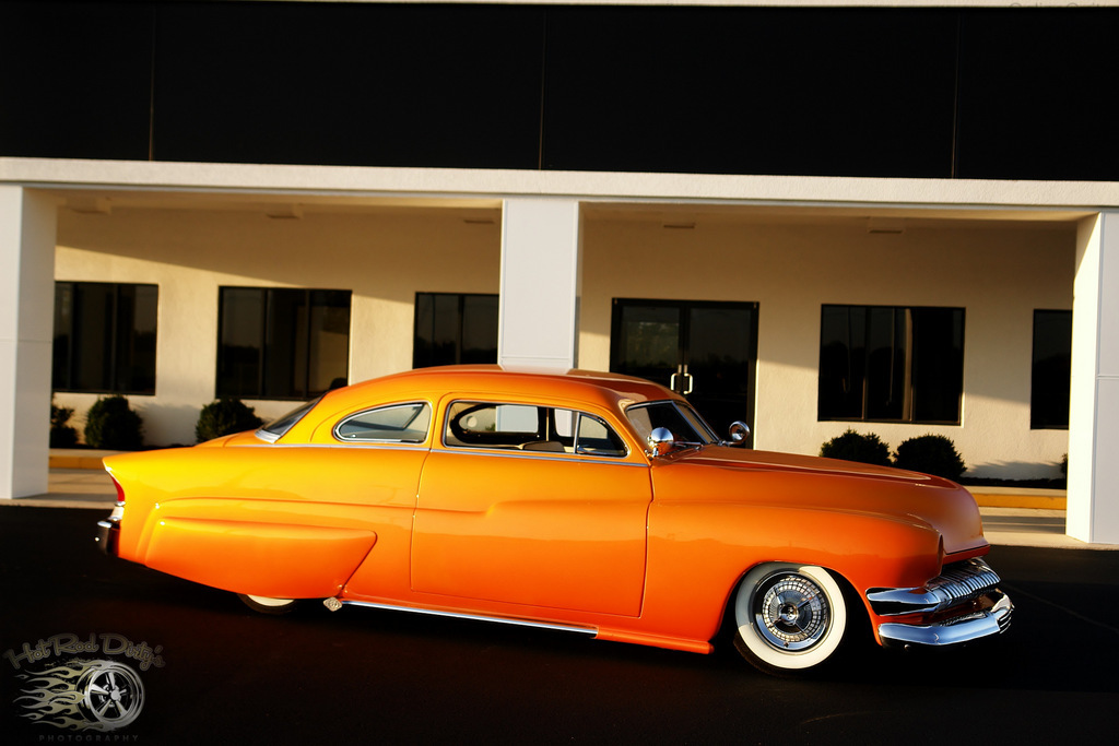 Slammed 1951 Chop Top Merc Mercury Kustom, Beautiful | The H.A.M.B.