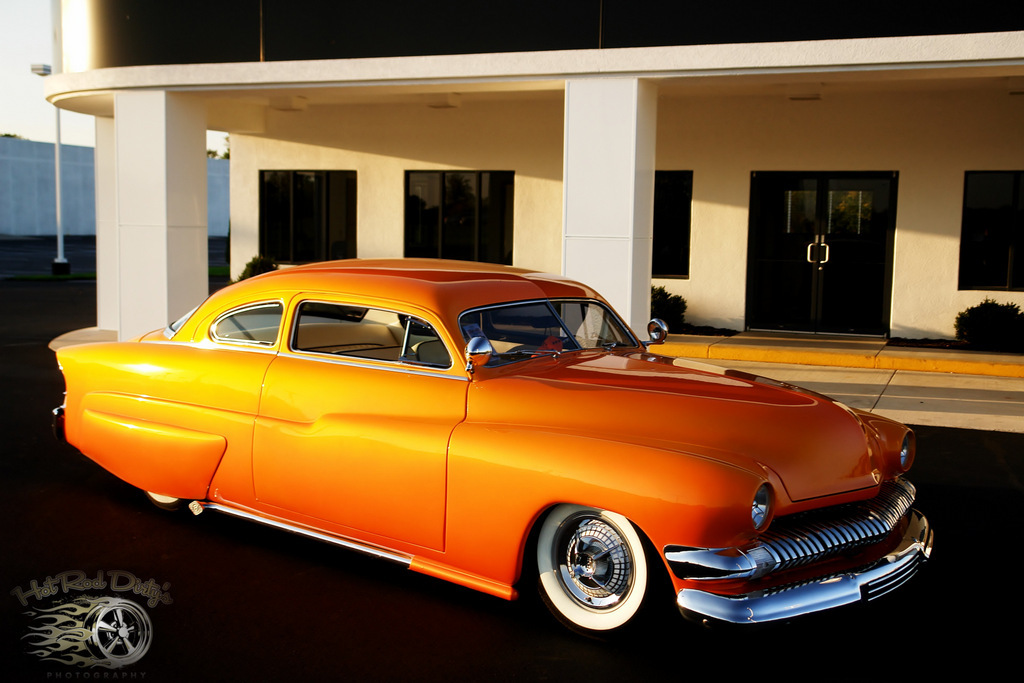 Slammed 1951 Chop Top Merc Mercury Kustom, Beautiful | The H.A.M.B.