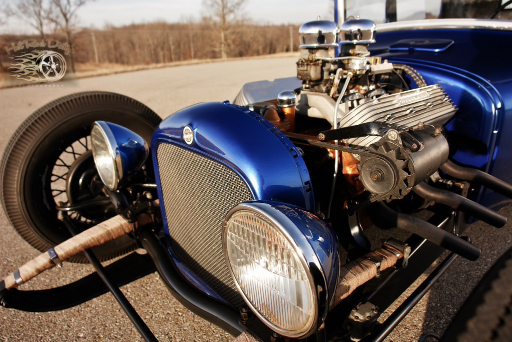 1927 Chopped Ford Tudor Sedan, Studebaker Motor | The H.A.M.B.
