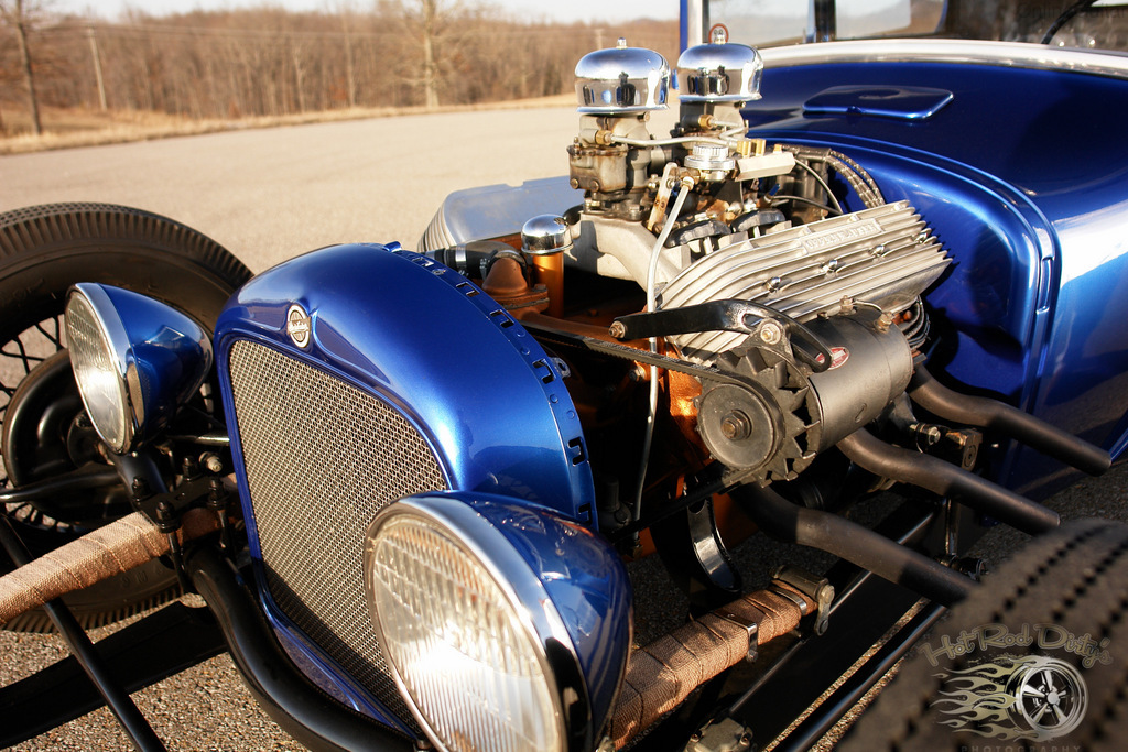 1927 Chopped Ford Tudor Sedan, Studebaker Motor | The H.A.M.B.
