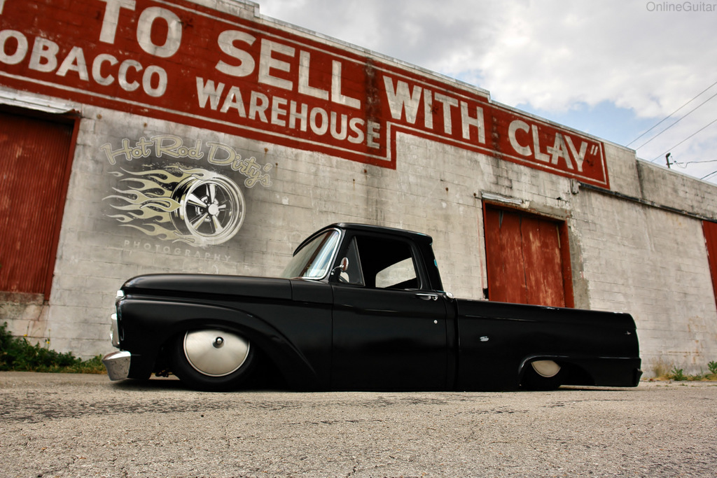 1964 Ford F100, Slammed Air Ride, V8 | The H.A.M.B.