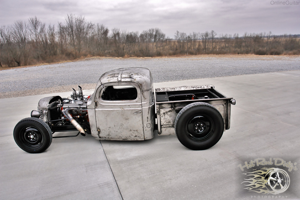 Chopped Bare Metal 1938 Dodge Pickup | The H.A.M.B.