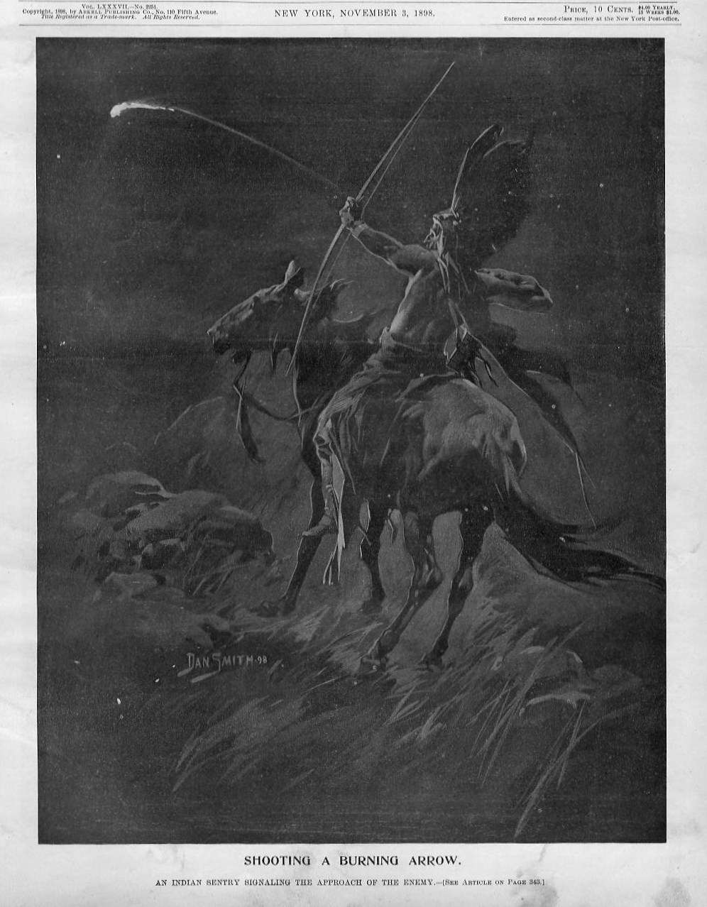 Indian Shooting An Arrow